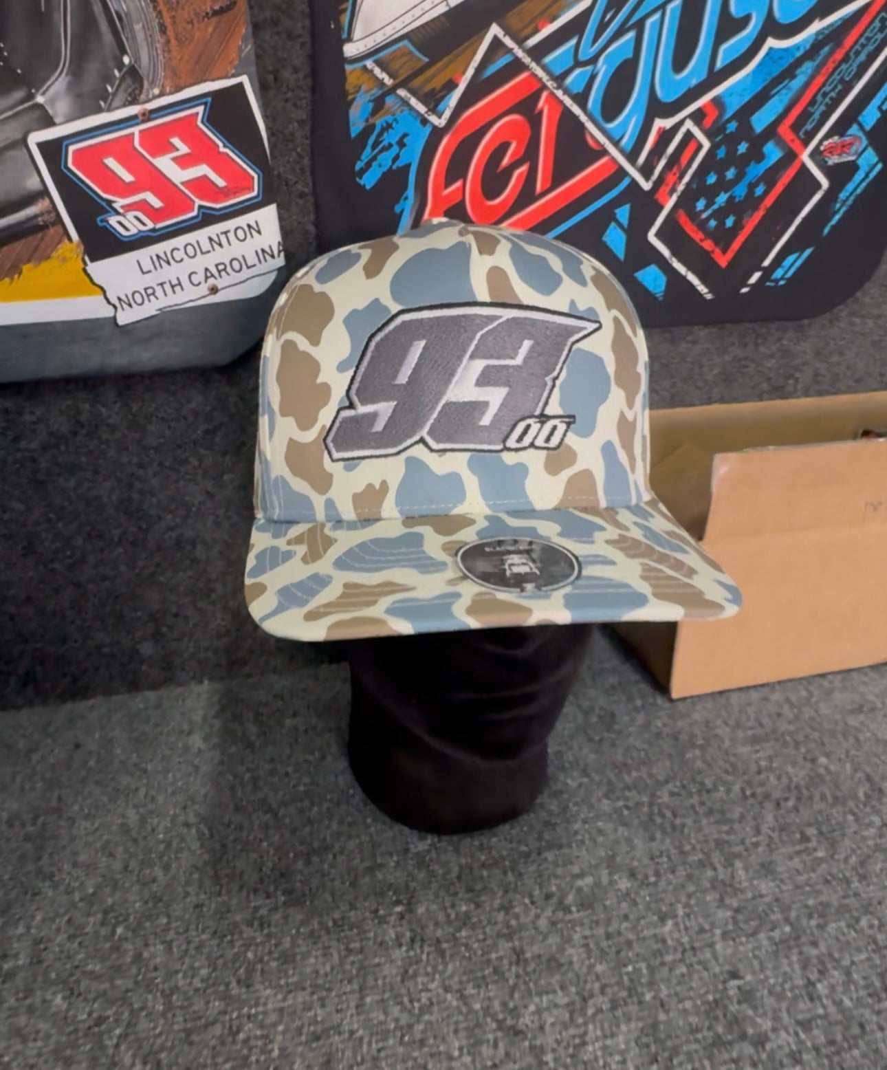 Duck camo #93 hat – Carson Ferguson Merch